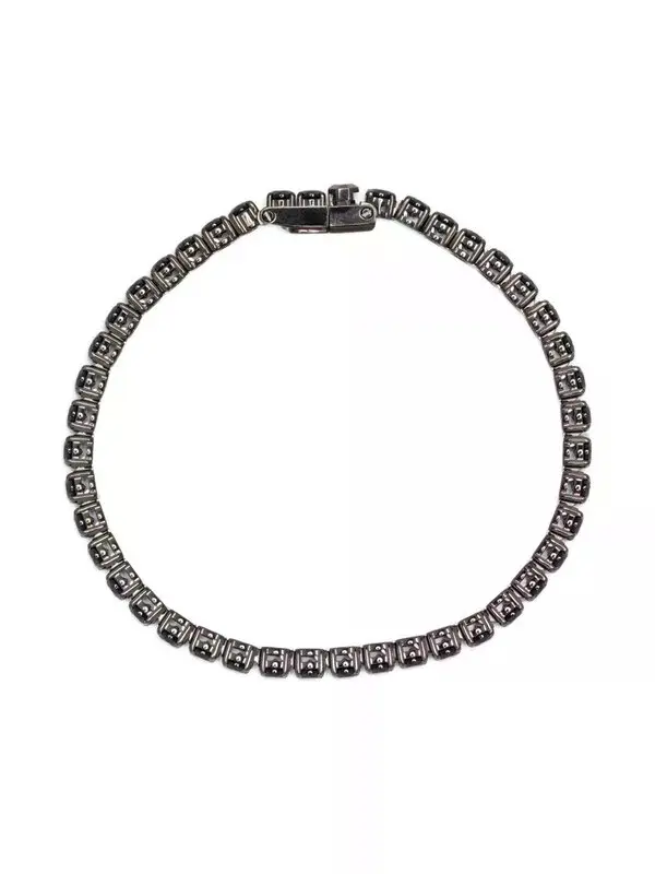 SWAROVSKI Ruthenium-plated Tennis Bracelet - Black