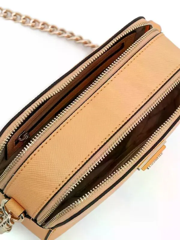 Guess Noelle Double-zip Chain Crossbody Bag