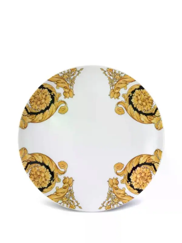Versace Barocco 92 Plate - White
