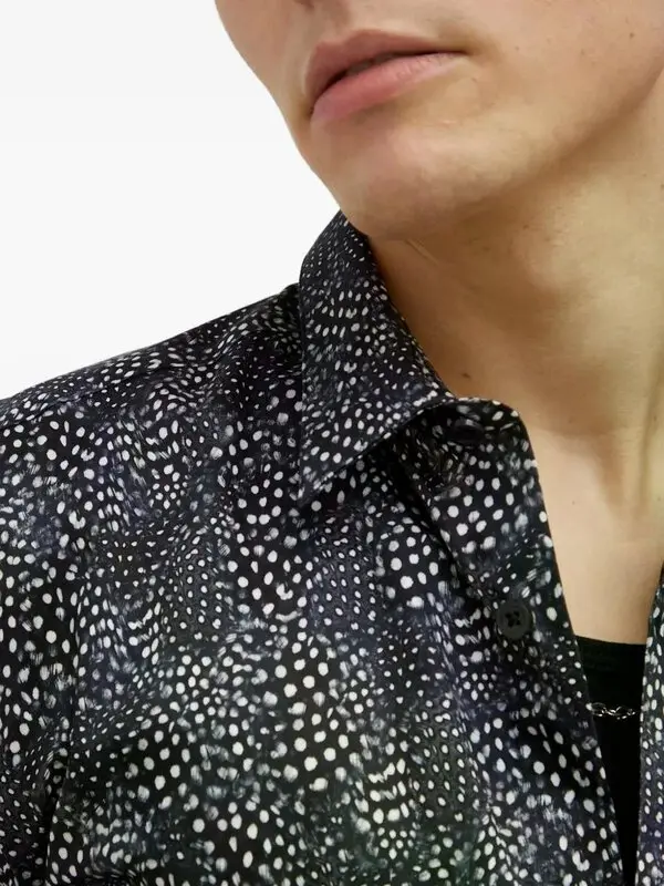 DRYKORN Spotted-print Shirt