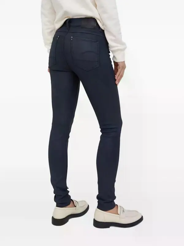 G-star Raw Logo-patch Skinny Trousers