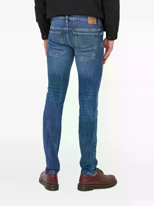 DRYKORN Leather-patch Jeans