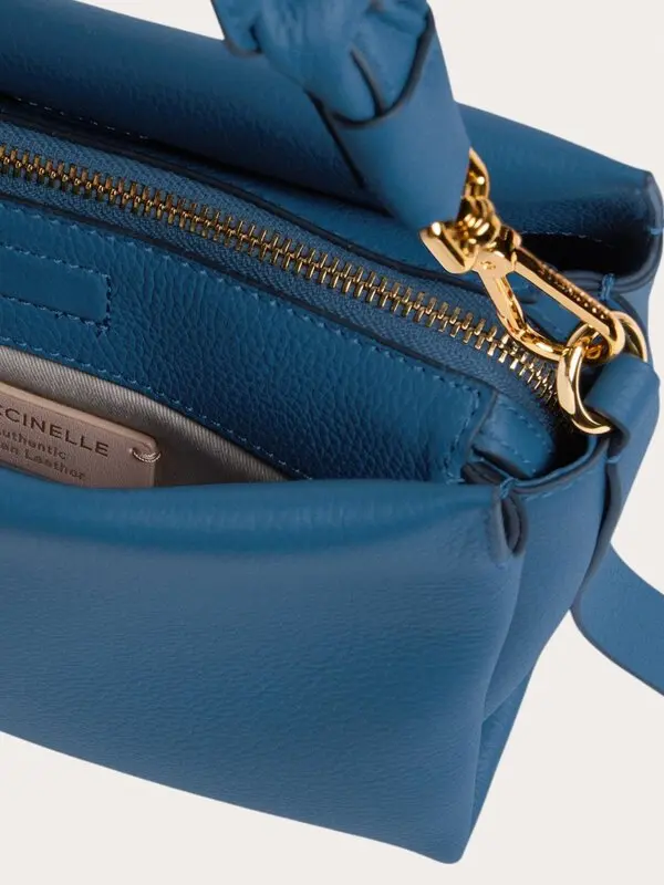 COCCINELLE Mini Bag With Twisted Top Handle - Blue
