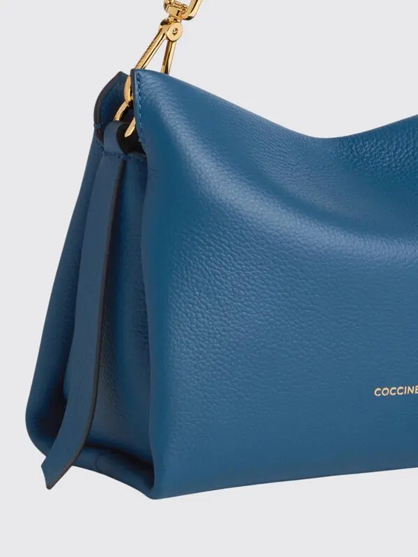 COCCINELLE Mini Bag With Twisted Top Handle - Blue