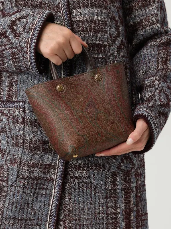 Etro Mini Paisley Cotton Tote