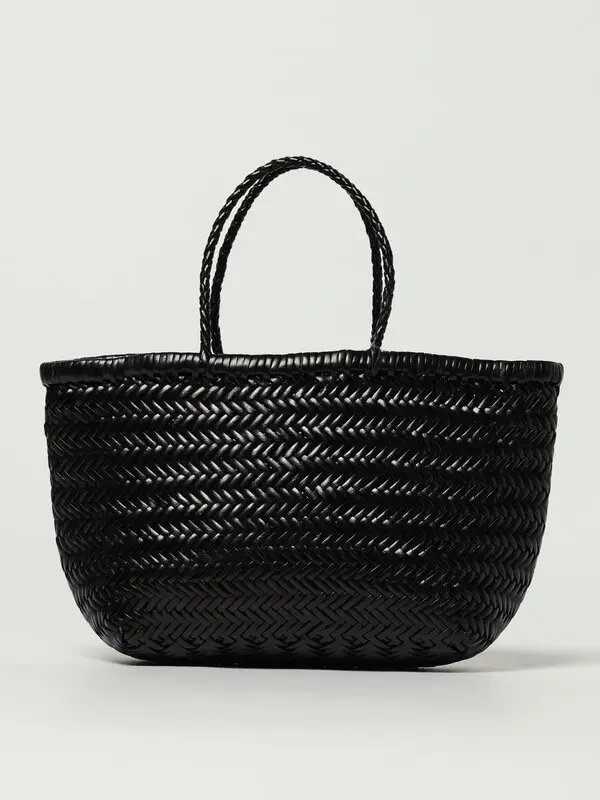 Dragon Diffusion Woven Handbag - Black