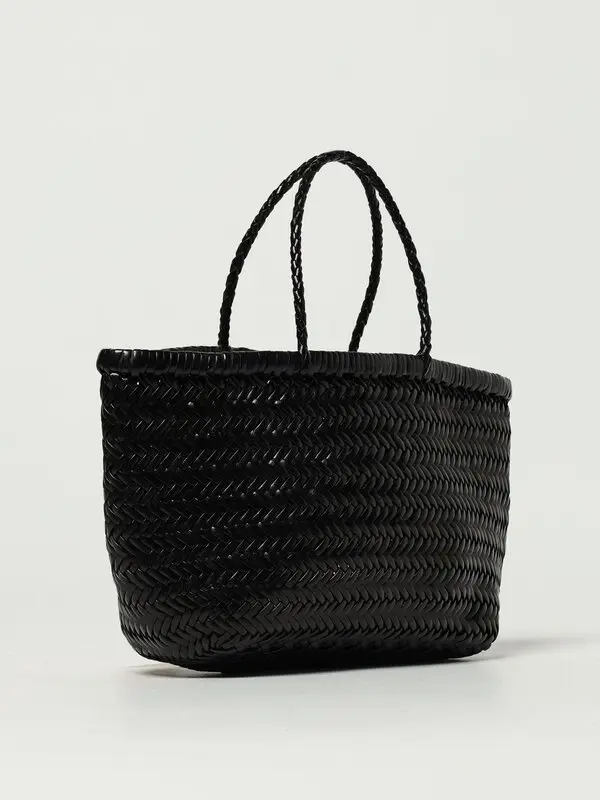 Dragon Diffusion Woven Handbag - Black