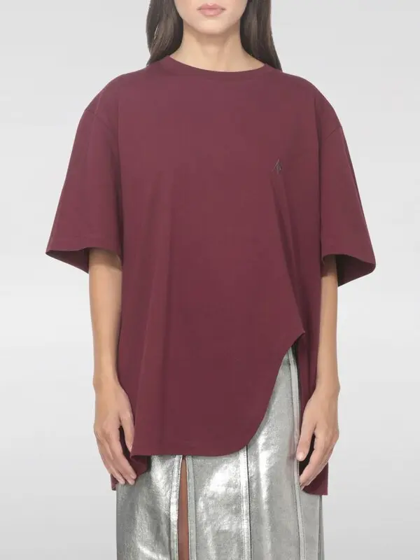 Attico T-shirt - Burgundy
