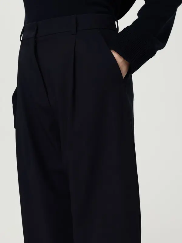Max Mara Tailored Wide Leg Pants - Blue