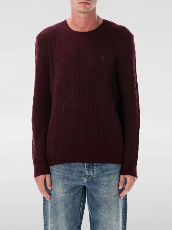 Polo Ralph Lauren Cable Knit Sweater - Wine