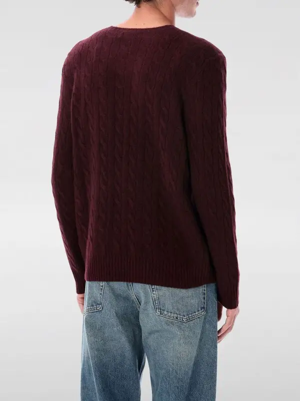 Polo Ralph Lauren Cable Knit Sweater - Wine