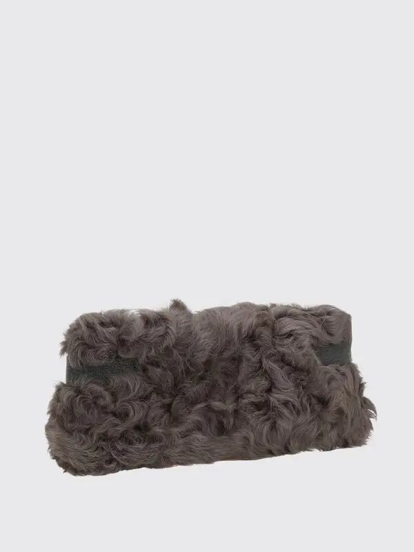 Brunello Cucinelli Clutch - Mud