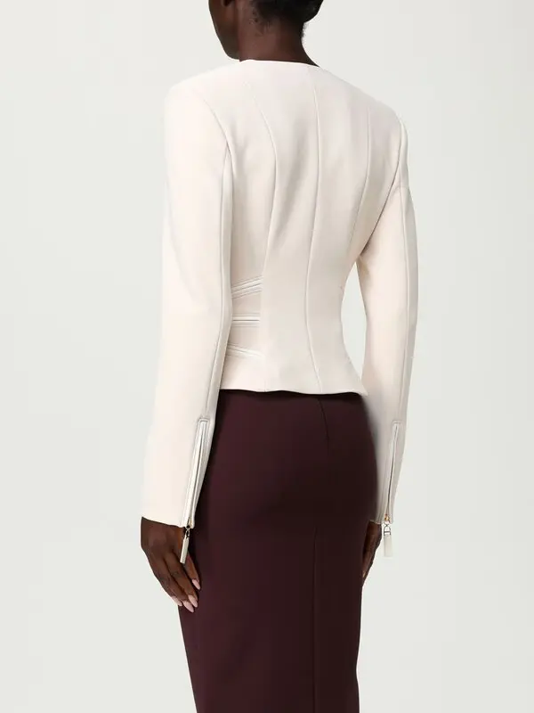 Elisabetta Franchi Jacket - White