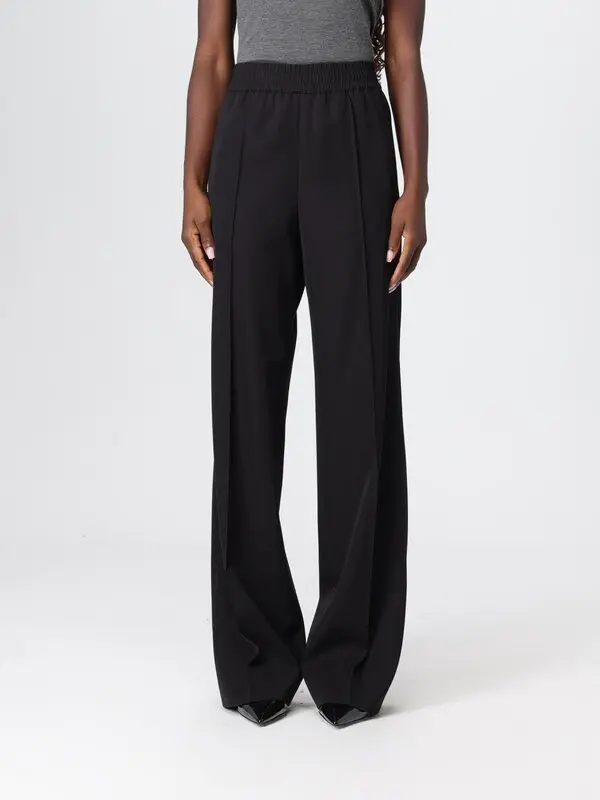 Dolce & Gabbana Wide Leg Tailored Trousers - Black