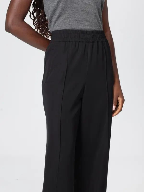 Dolce & Gabbana Tailored Wide Leg Trousers - Black
