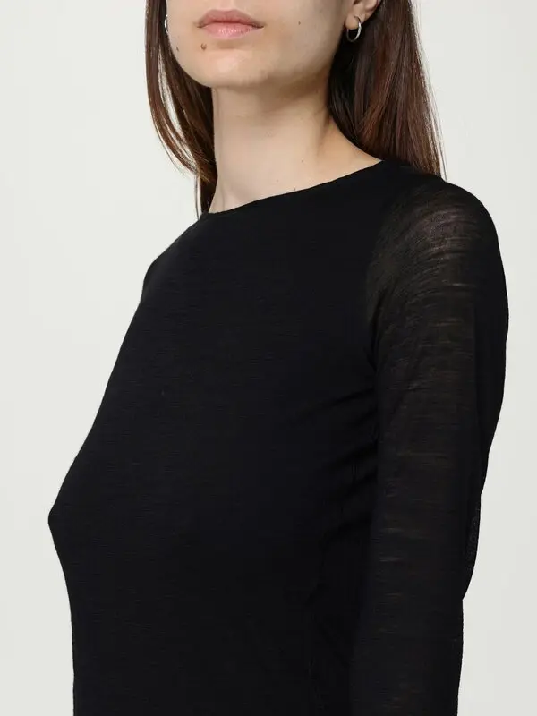 Liviana Conti Long Sleeve Top - Black
