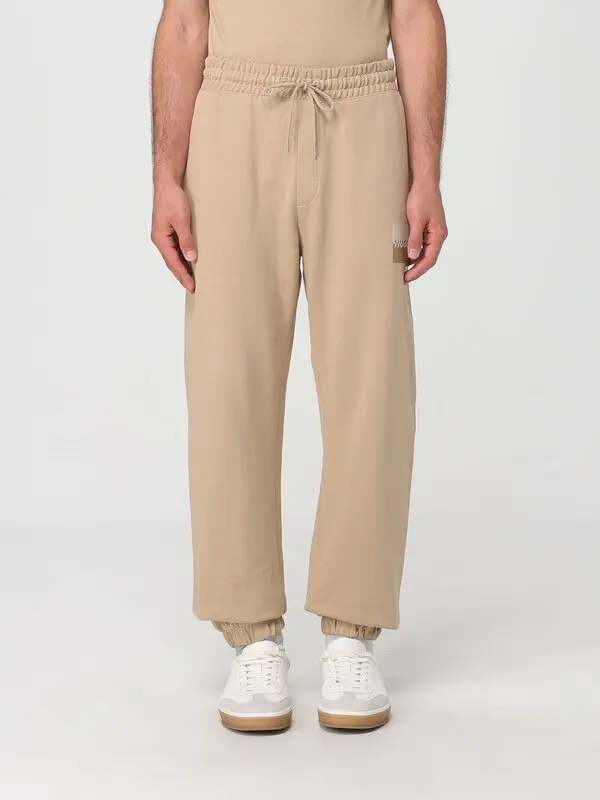 Hugo Relaxed Fit Pants - Beige