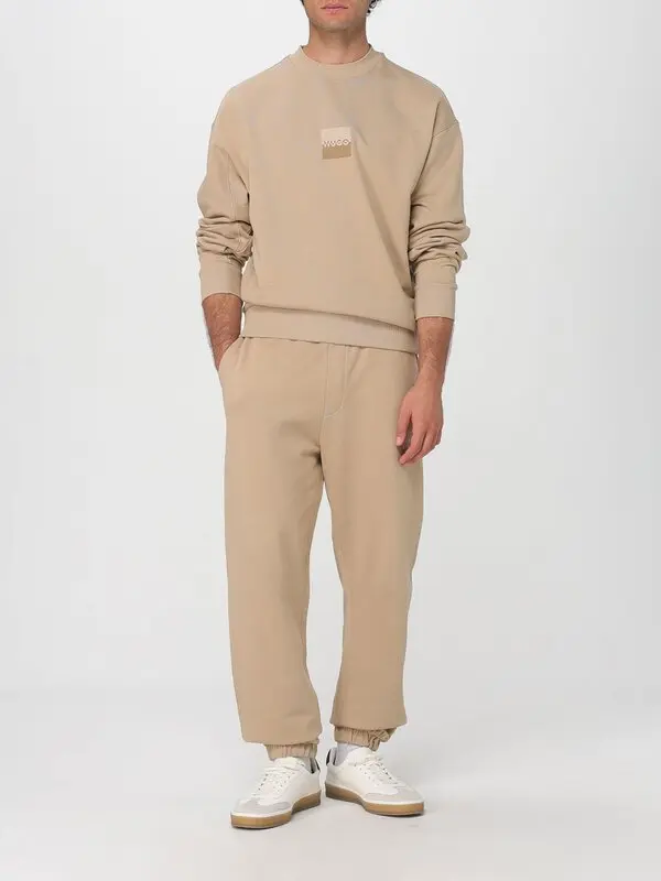 Hugo Relaxed Fit Pants - Beige
