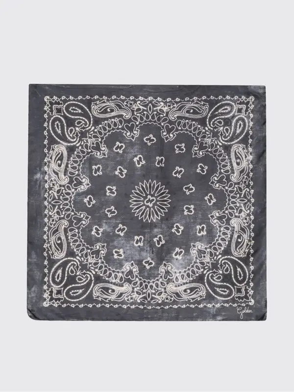 GOLDEN GOOSE Neck Scarf - Charcoal