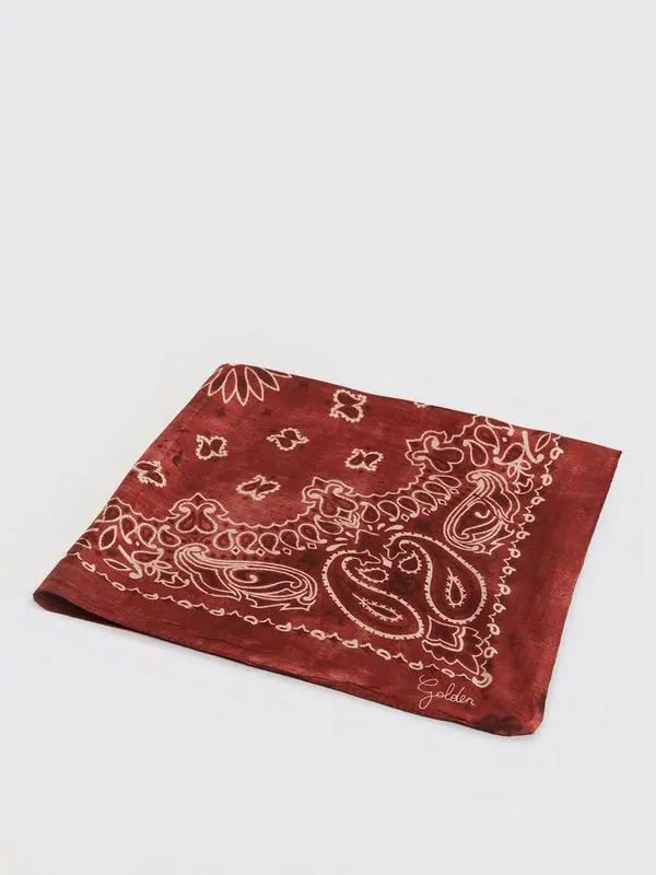 GOLDEN GOOSE Neck Scarf - Red