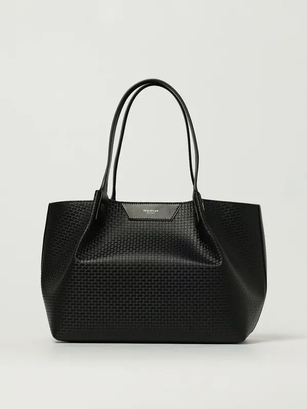 SERAPIAN Shoulder Bag - Black
