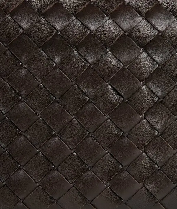 Bottega Veneta Intrecciato Leather Campana Shoulder Bag - Fondant