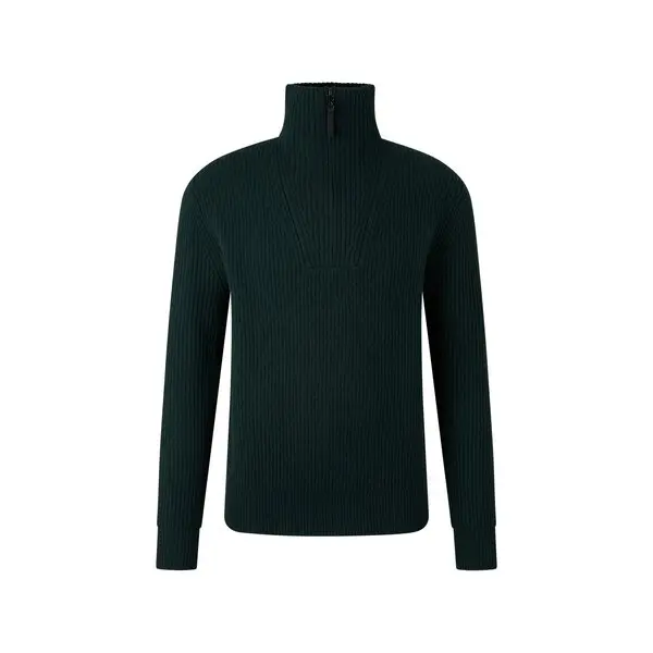 Bogner Cashmere Troyer - Dark Green