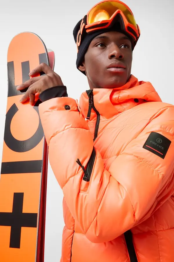 Bogner Luka Ski Jacket - Neon Orange