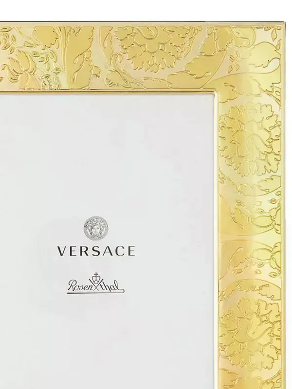 Versace Baroque-embossed Picture Frame