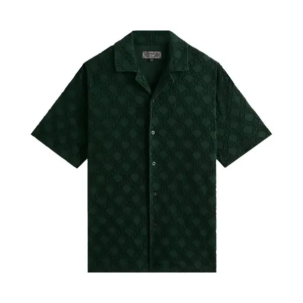 Kith Monogram Terry Thompson Camp Collar Shirt