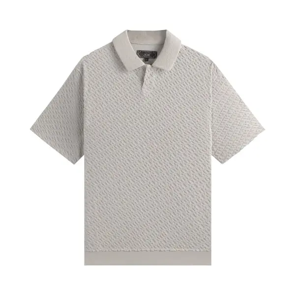 Kith Monogram Terry Leo Polo - Grey | Editorialist