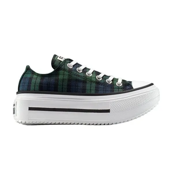 CONVERSE Chuck Taylor All Star Lift Double Stack Platform Low Plaid
