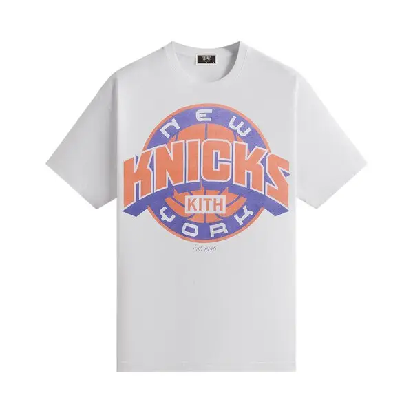 Kith For New York Knicks Showtime Vintage Tee - White
