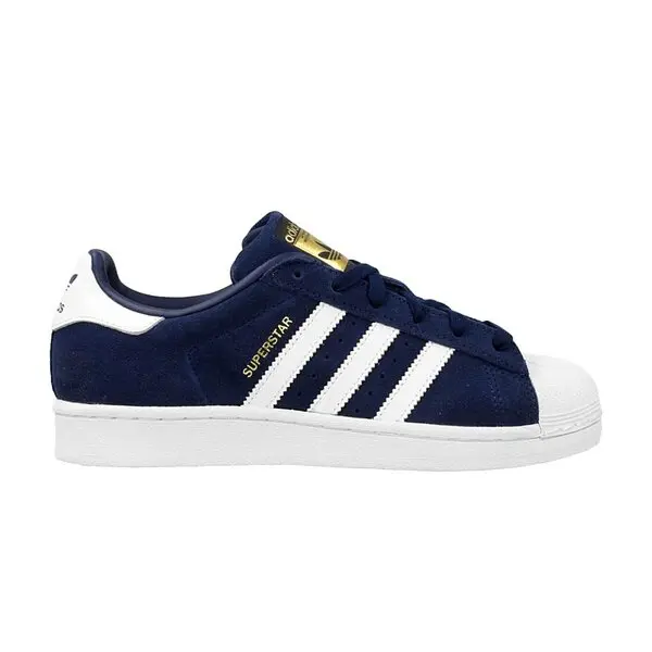 Adidas Superstar Suede Sneakers - Blue