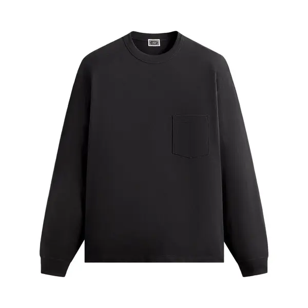 Kith Long-sleeve Leonard Pocket Tee - Black