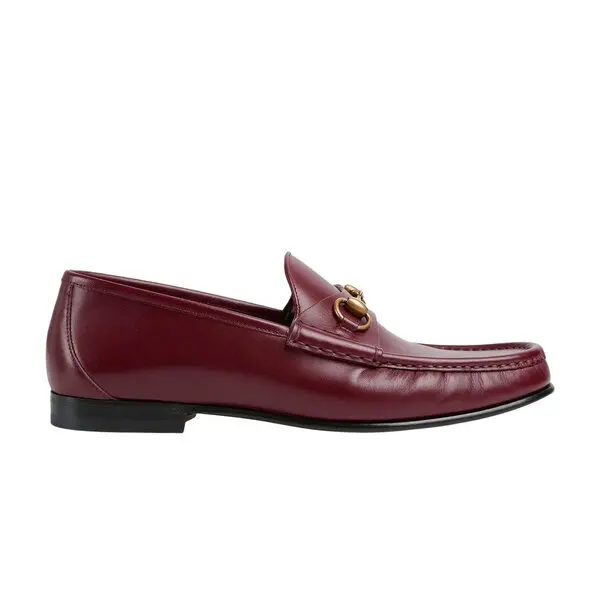 Gucci 1953 Horsebit Leather Loafer - Red