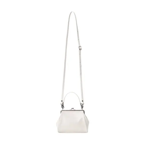 Y’s Metal Clasp Shoulder Bag