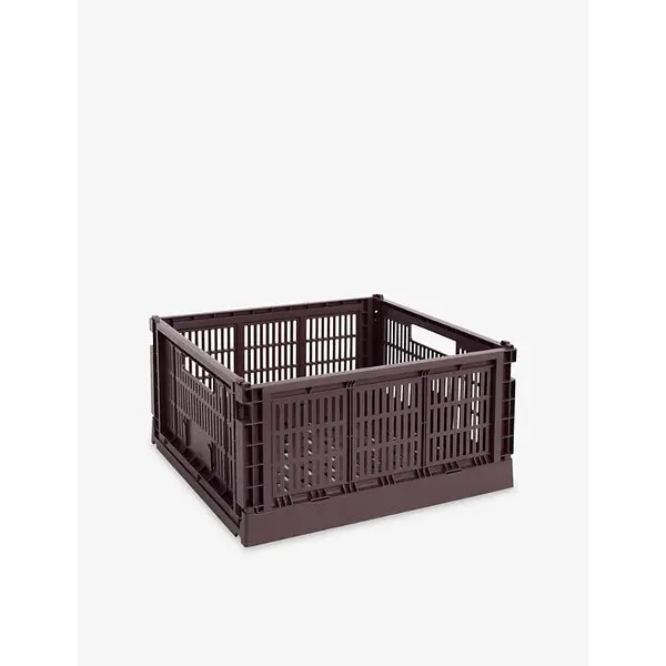 HAY Square Colour Crate Large - Bordeaux