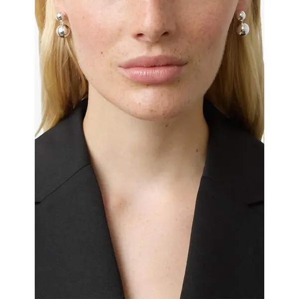 Lié Studio Caroline Sterling Drop Earrings - Silver