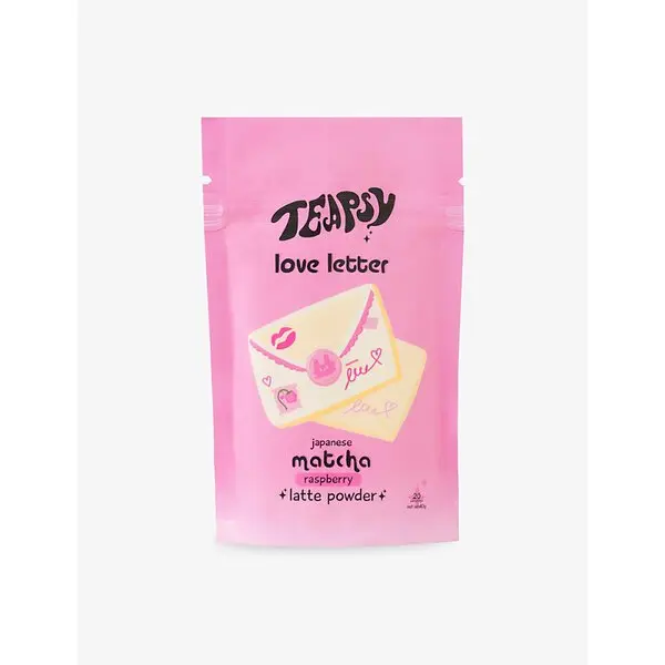 TEAPSY Love Letter Japanese Matcha Raspberry Latte Powder 40g - One-color