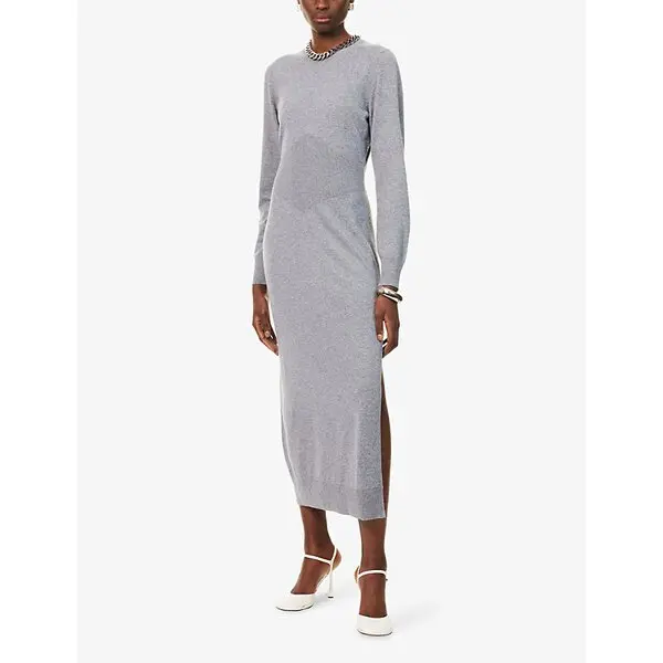 grey midi jumper dress Jasper Midi Sweater Dress main image 0
