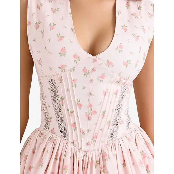 pink mini dresses for women Blush Pink Strapless Fit-and-Flare Dress