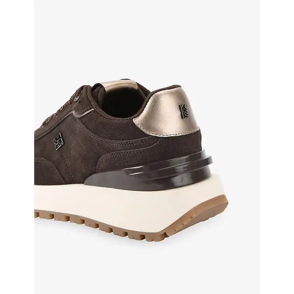Kurt Geiger Louisa Faux-suede Trainers
