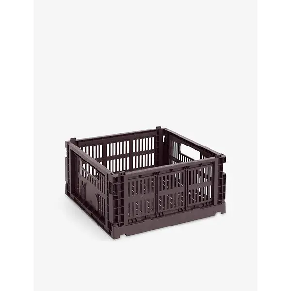 HAY Square Colour Crate Medium - Bordeaux