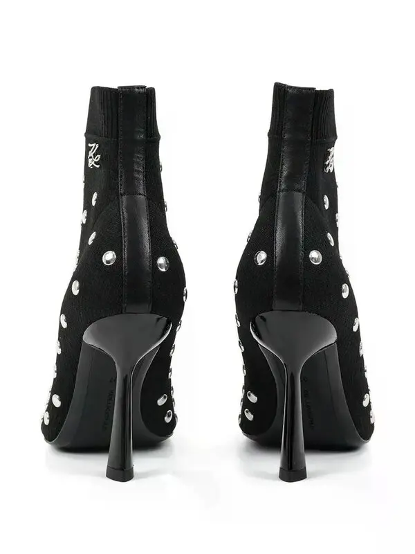 Karl Lagerfeld 100mm Pandara Stiletto Boots
