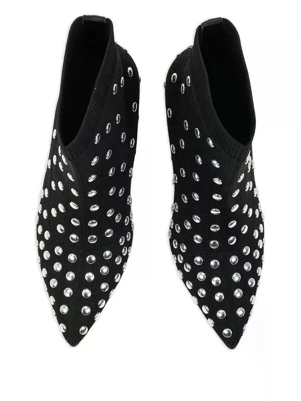 Karl Lagerfeld 100mm Pandara Stiletto Boots