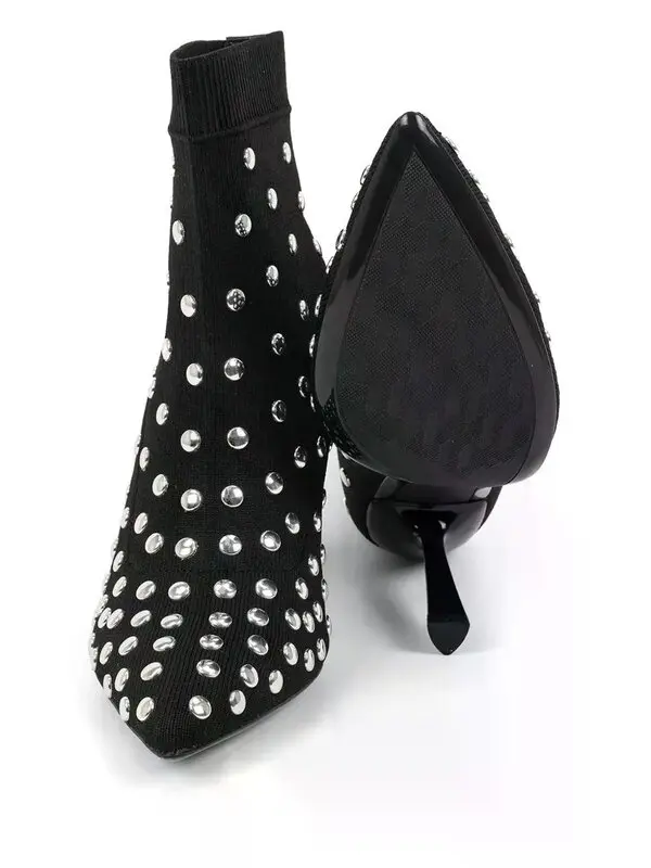 Karl Lagerfeld 100mm Pandara Stiletto Boots