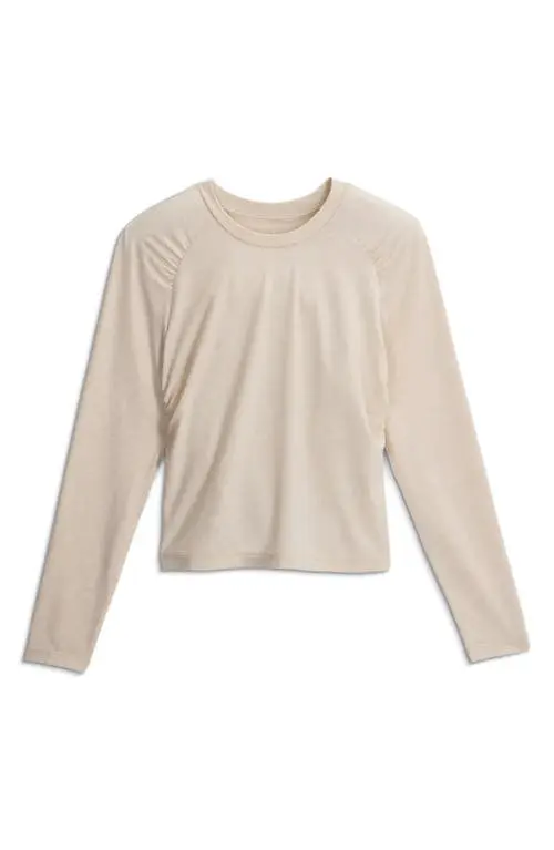 FREE FLY Elevate Long Sleeve Performance T-shirt - Heather Birch