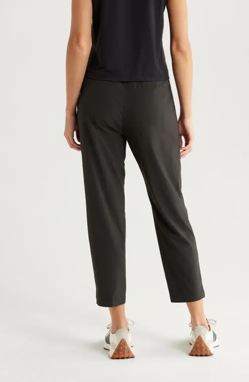 FREE FLY Breeze Drift Drawstring Crop Pants - Black