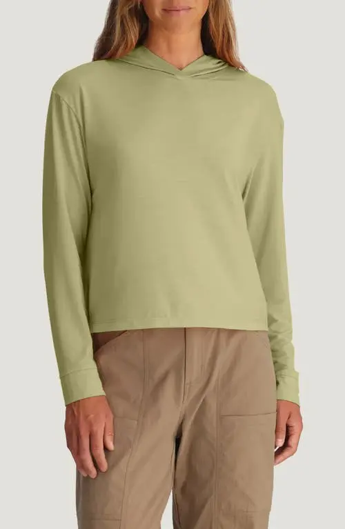 FREE FLY Elevate Lightweight Performance Hoodie - Tea